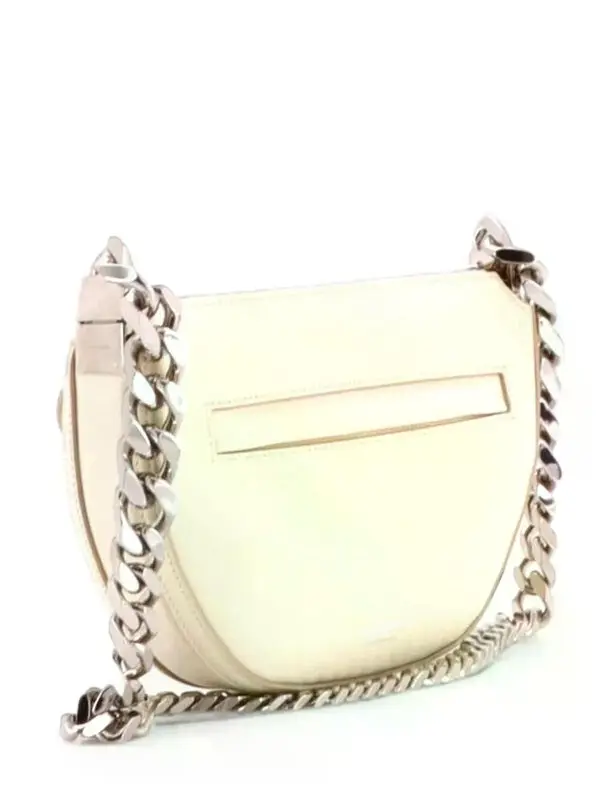 Burberry Olympia Zip Chain Leather Mini Shoulder Bag