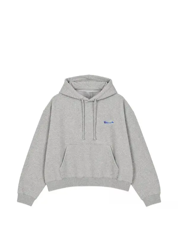 Vetements Athletic Logo-embroidered Drawstring Hoodie