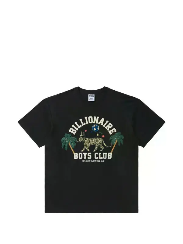 BILLIONAIRE BOYS CLUB Leopard-print T-shirt