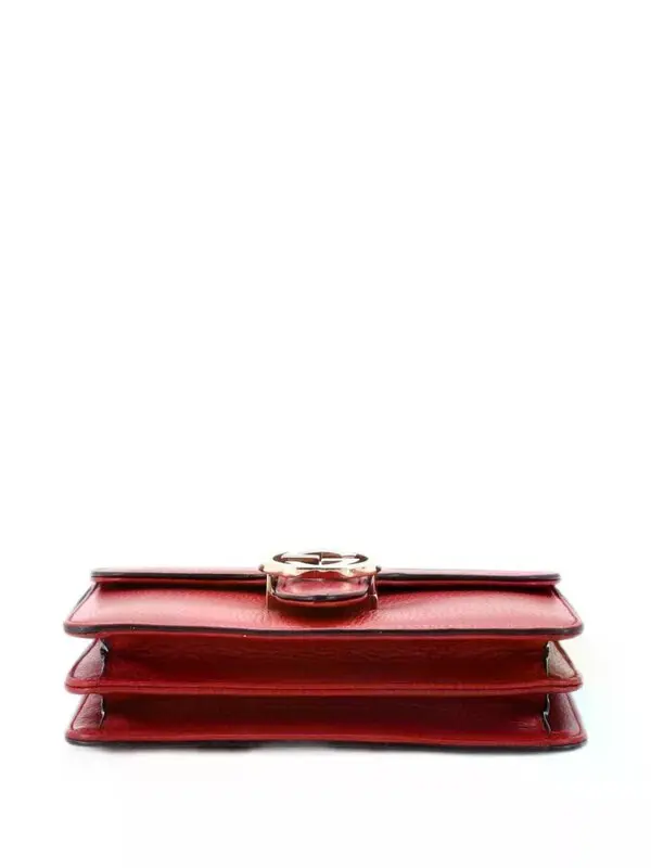 Gucci Interlocking Leather Small Shoulder Bag
