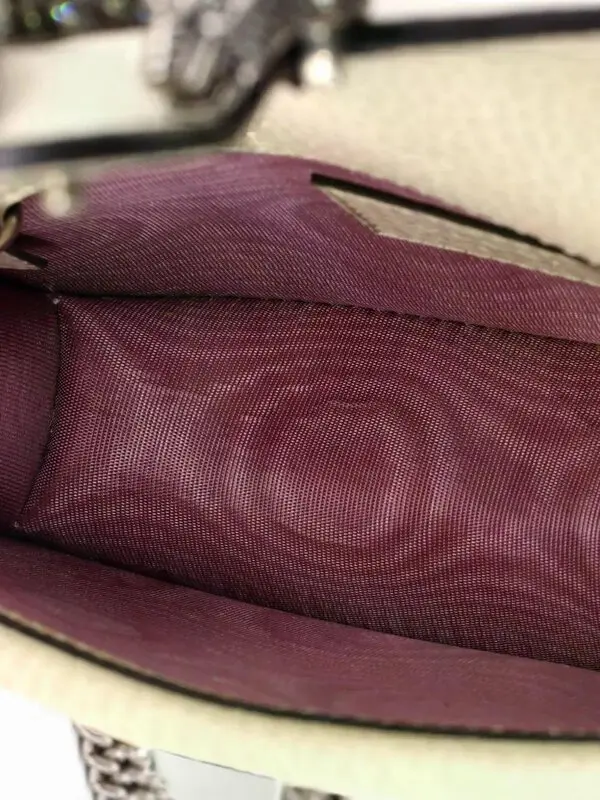 Gucci Dionysus Bag Leather Super Mini Clutch Bag