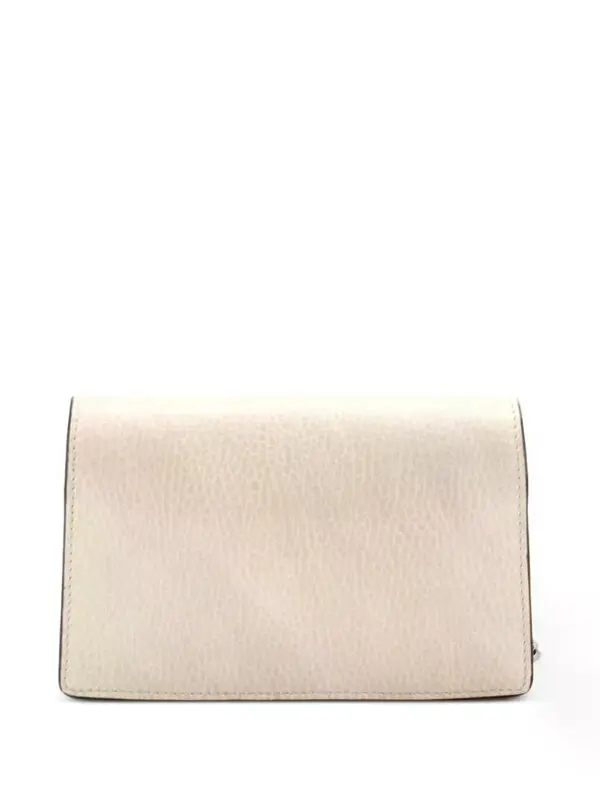 Gucci Dionysus Bag Leather Super Mini Clutch Bag - Neutrals