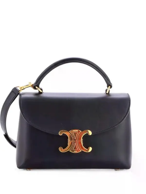 Celine Nino Top Handle Bag Leather Teen Satchel