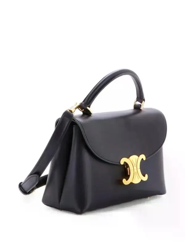 Celine Nino Top Handle Bag Leather Teen Satchel