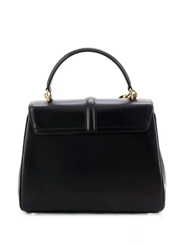Celine 16 Top Handle Bag Smooth Calfskin Small Satchel