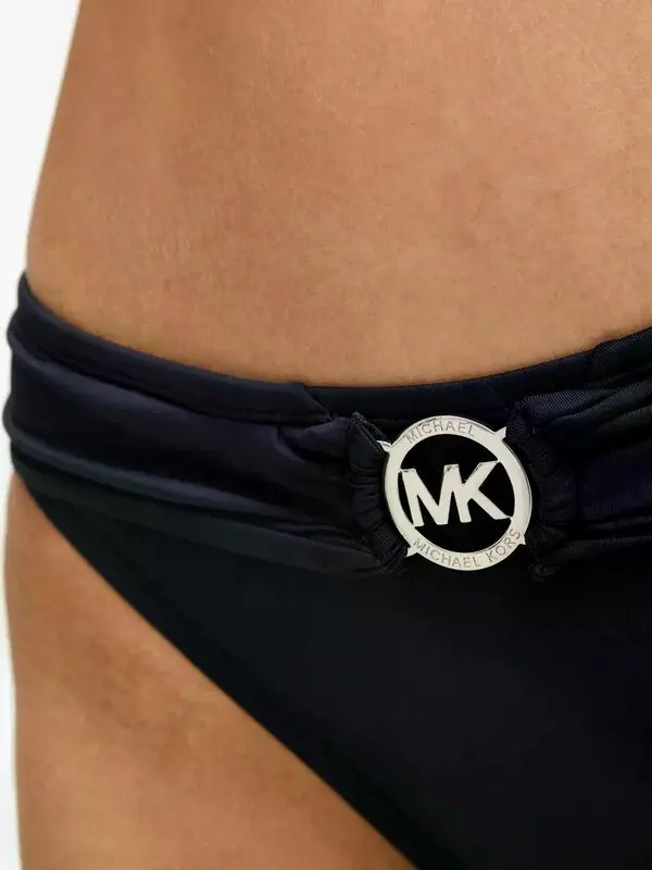 Michael Kors Logo-belted Bikini Bottom