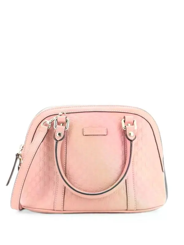 Gucci Convertible Dome Microguccissima Leather Mini Satchel
