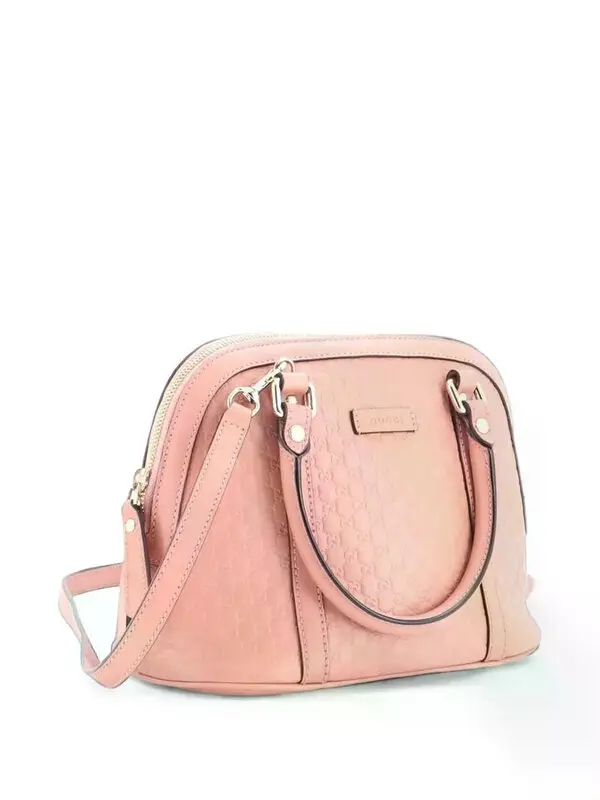 Gucci Convertible Dome Microguccissima Leather Mini Satchel