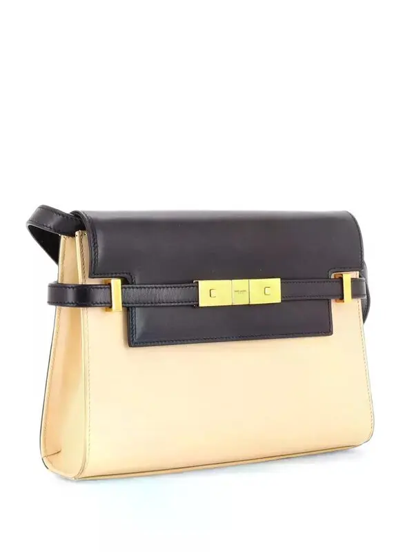 Saint Laurent Manhattan Leather Small Shoulder Bag
