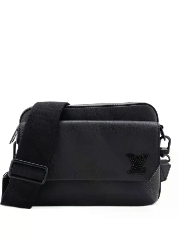 LOUIS VUITTON Fastline Messenger Bag Aerogram Leather Crossbody Bag