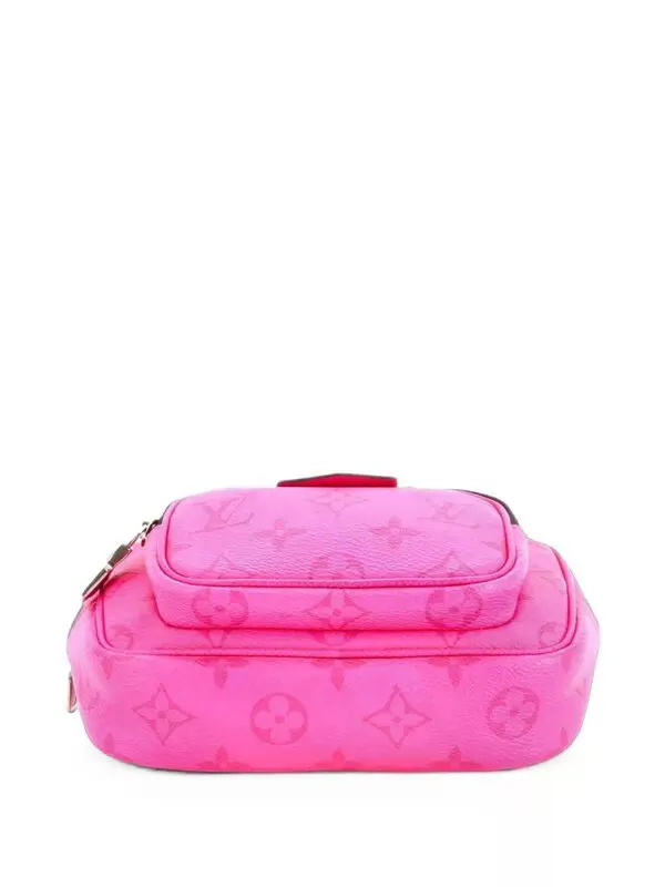 LOUIS VUITTON Outdoor Pouch Monogram Taigarama Crossbody Bag