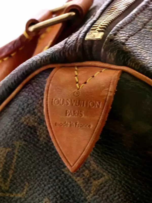 LOUIS VUITTON Speedy Handbag Monogram Canvas 25 Satchel