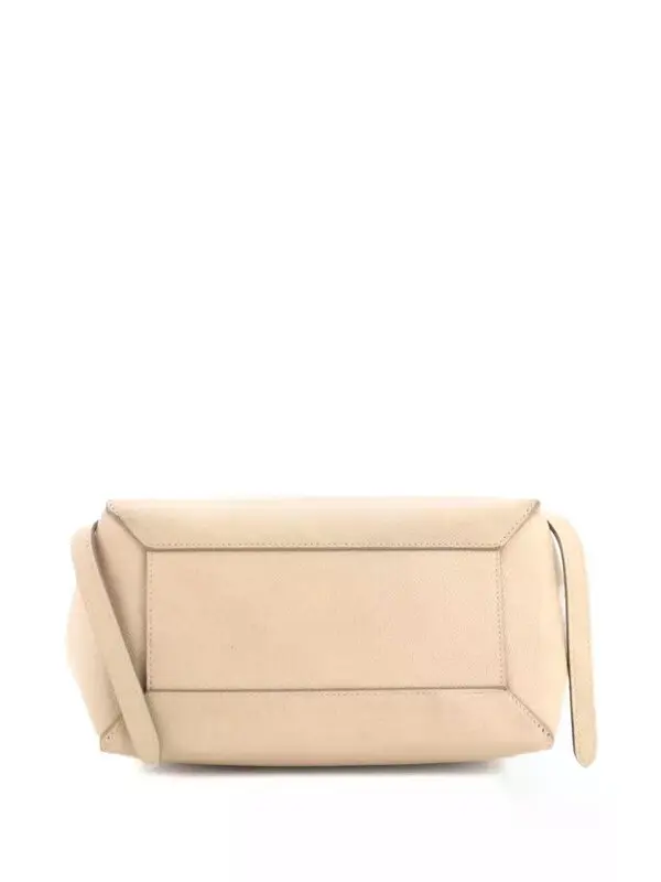 Celine Belt Bag Textured Leather Micro Satchel - Neutrals