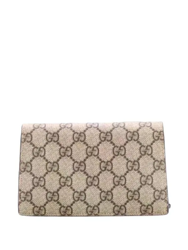 Gucci Dionysus Bag Gg Coated Canvas Super Mini Crossbody Bag