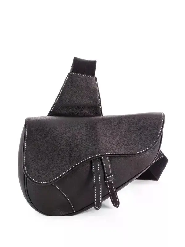 Dior Saddle Leather Crossbody Bag