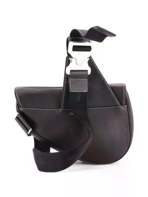 Dior Saddle Leather Crossbody Bag
