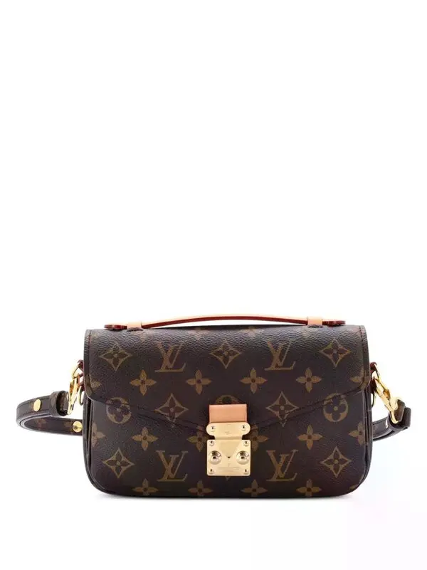 LOUIS VUITTON Pochette Metis Monogram Canvas East West Crossbody Bag - Brown