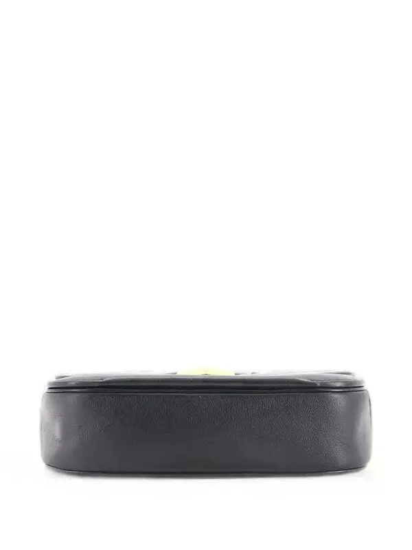 LOUIS VUITTON Very Messenger Monogram Leather Shoulder Bag - Black