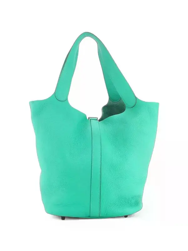Hermès Picotin Lock Bag Clemence Tgm Tote Bag