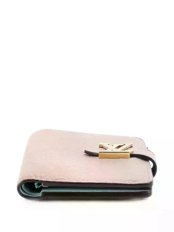 LOUIS VUITTON Capucines Vertical Wallet Leather Compact Small Wallets