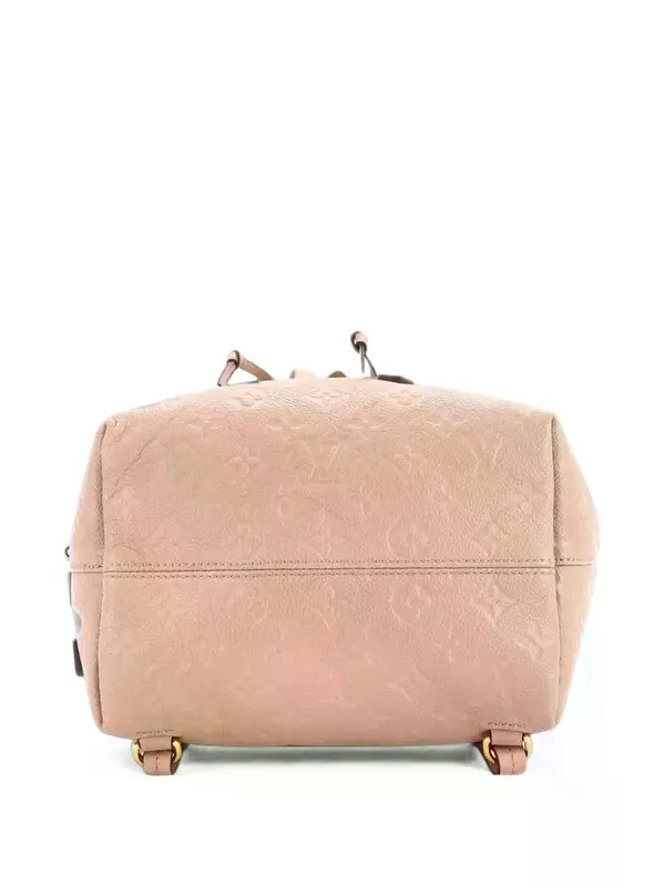 LOUIS VUITTON Montsouris Nm Monogram Empreinte Leather Pm Backpack