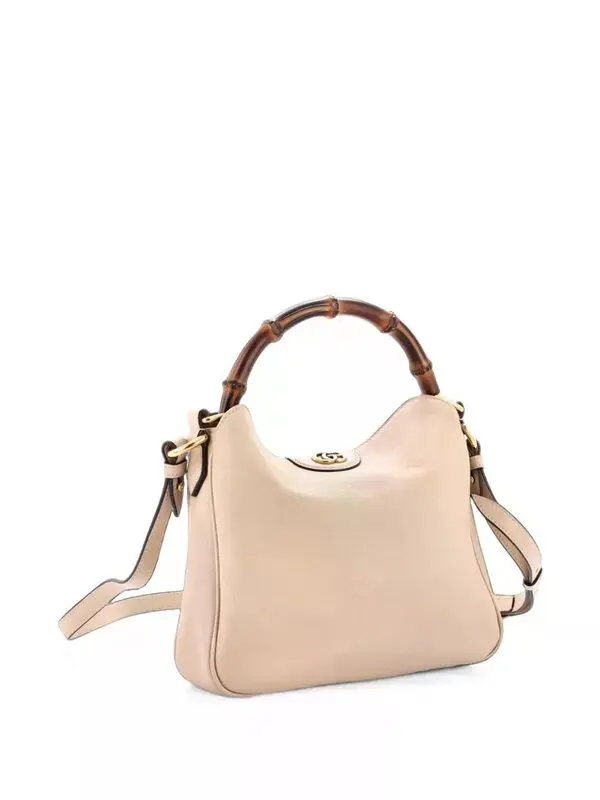 Gucci Diana Nm Bamboo Shoulder Bag Leather Small Tote Bag