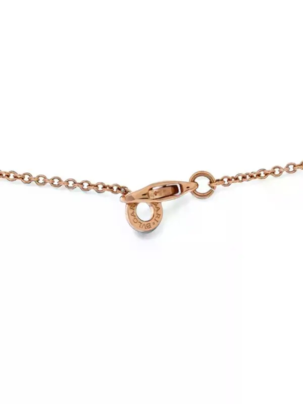 BVLGARI B.zero1 Pendant 18k Rose Gold With Diamonds Necklace