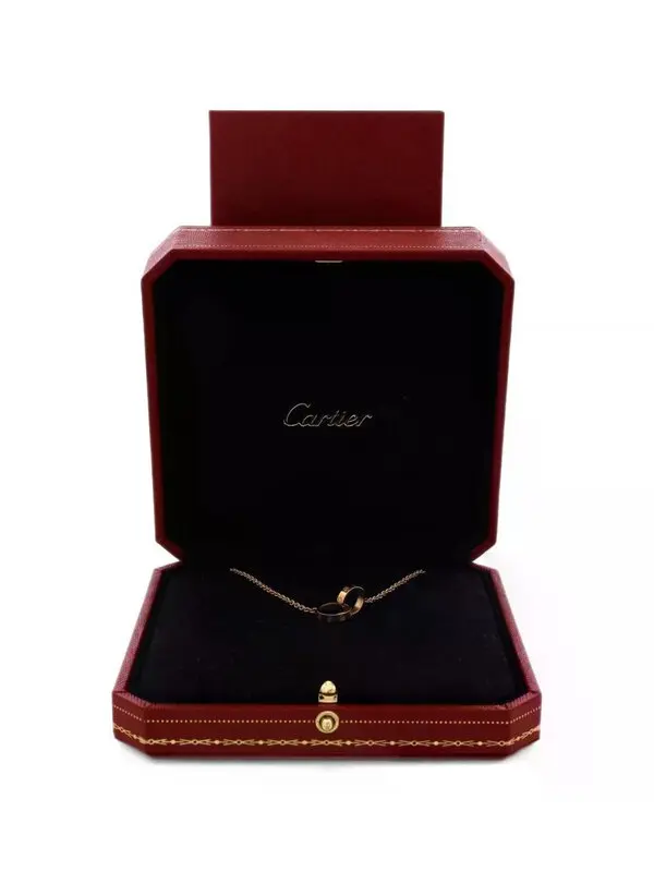Cartier Love Interlocking 18k Yellow Necklace