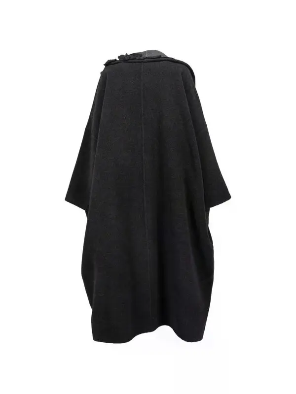 Dolce & Gabbana Floral-appliqué Shawl-lapel Coat