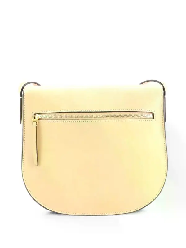Celine Trotteur Calfskin Medium Crossbody Bag - Neutrals