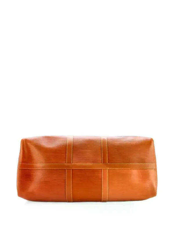 LOUIS VUITTON Keepall Bag Epi Leather 50 Travel Bag