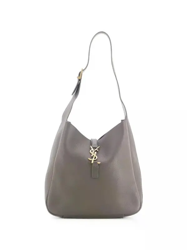 Saint Laurent Le 5 A 7 Supple Leather Small Hobo Bag - Green