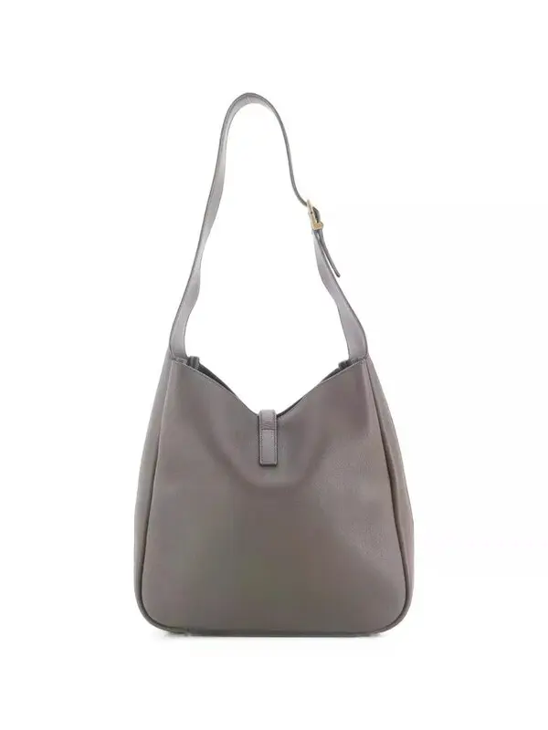 Saint Laurent Le 5 A 7 Supple Leather Small Hobo Bag - Green