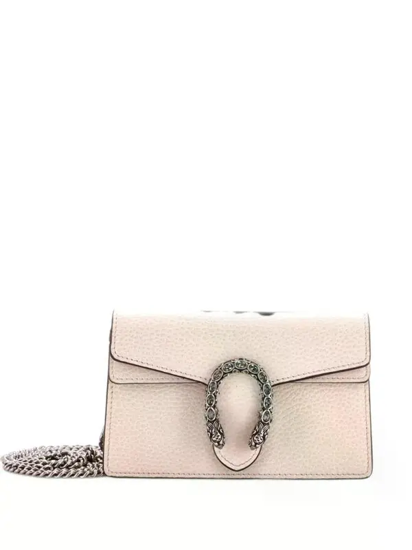 Gucci Dionysus Bag Leather Super Mini Clutch Bag