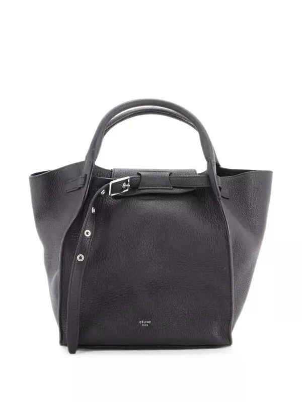 Celine Big Bag Grained Calfskin Small Satchel