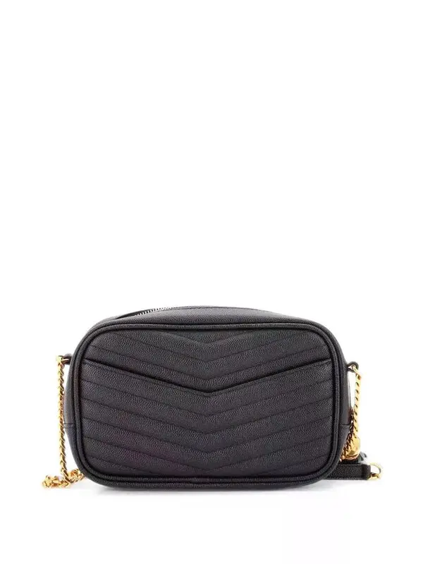 Saint Laurent Lou Camera Bag Matelasse Chevron Leather Mini Crossbody Bag