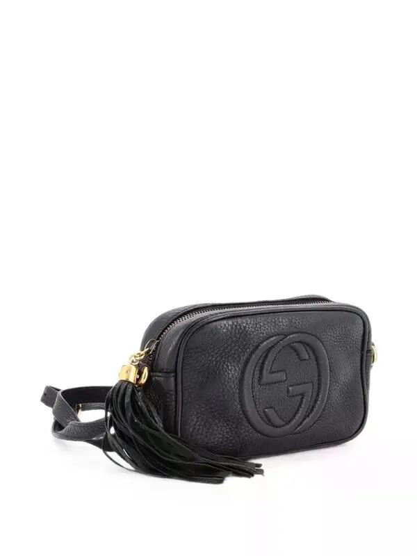 Gucci Soho Disco Leather Mini Crossbody Bag - Black