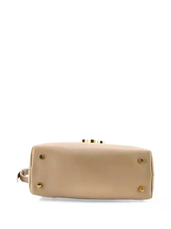 Celine Nino Top Handle Bag Leather Medium Satchel