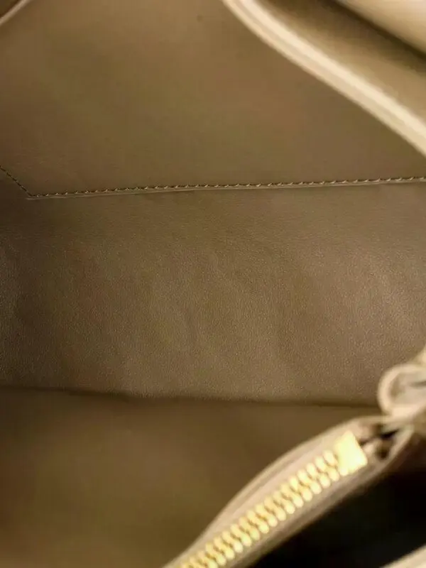 Celine Nino Top Handle Bag Leather Medium Satchel