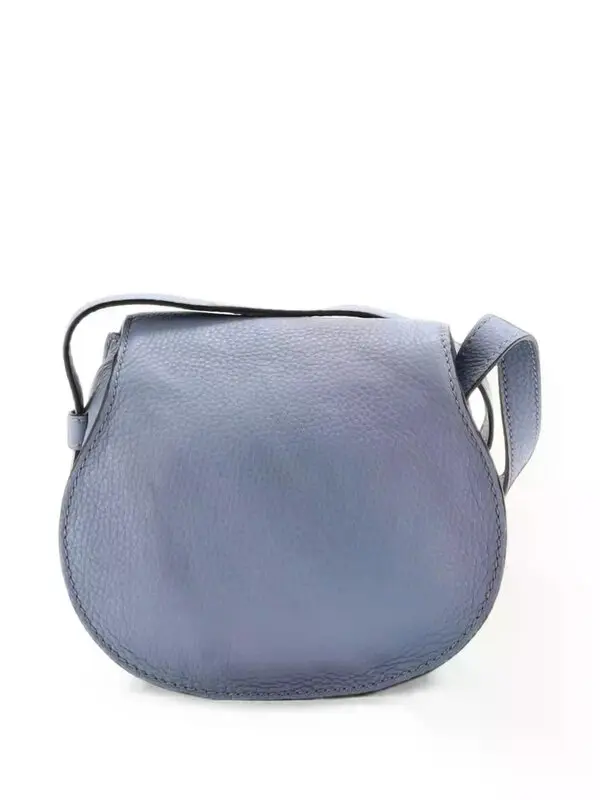 Chloé Marcie Leather Mini Crossbody Bag - Blue