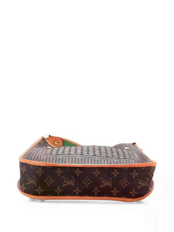 LOUIS VUITTON Musette Handbag Perforated Monogram Canvas Crossbody Bag