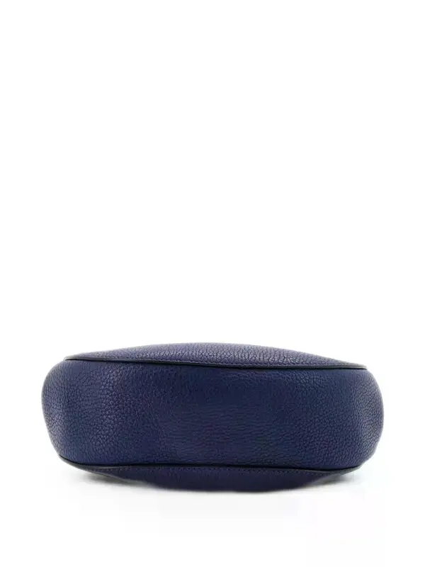 Chloé Drew Leather Small Crossbody Bag - Blue