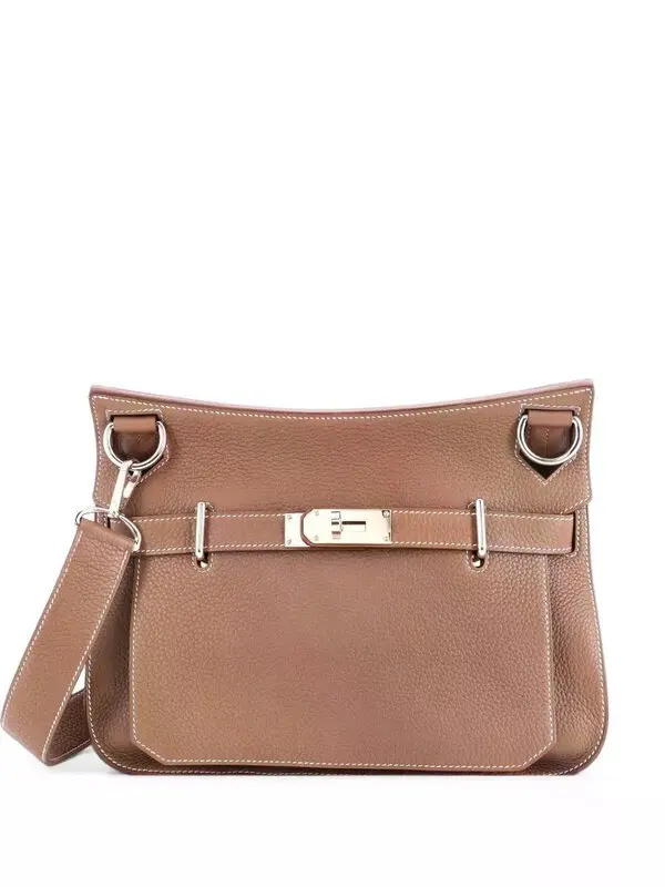 Hermès Jypsiere Bag Clemence 31 Crossbody Bag - Grey