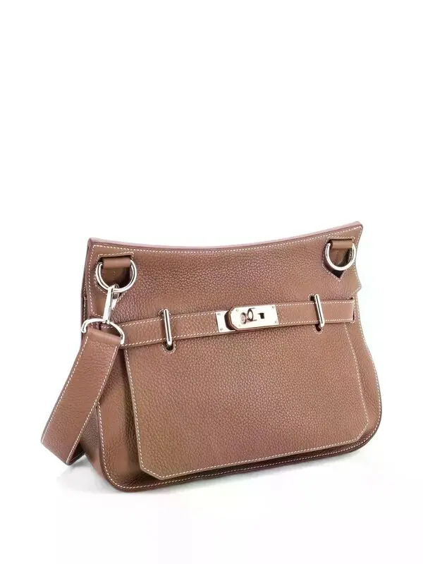 Hermès Jypsiere Bag Clemence 31 Crossbody Bag - Grey