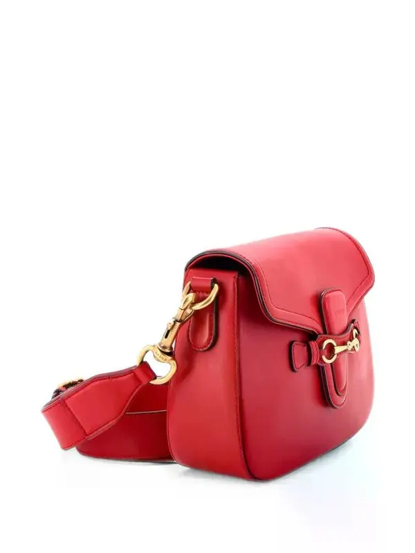 Gucci Lady Web Leather Medium Shoulder Bag