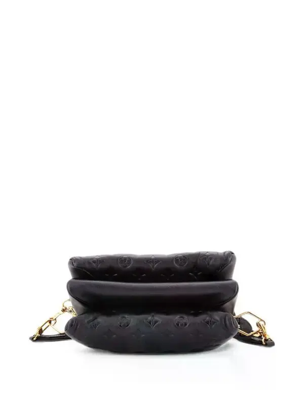 LOUIS VUITTON Coussin Bag Monogram Embossed Lambskin Pm Crossbody Bag