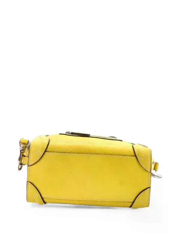 Celine Luggage Bag Grainy Leather Nano Crossbody Bag