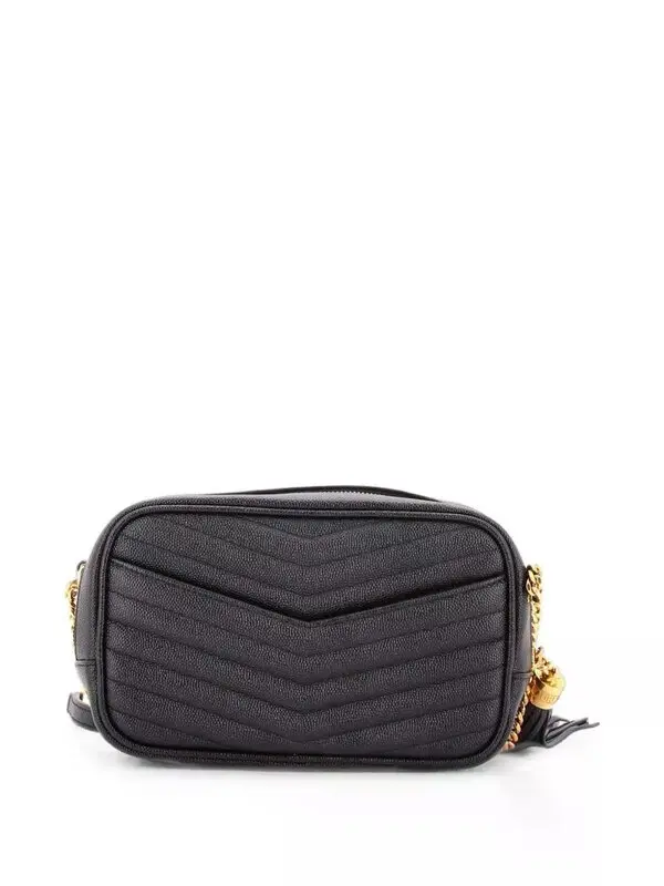 Saint Laurent Lou Camera Bag Matelasse Chevron Leather Mini Crossbody Bag