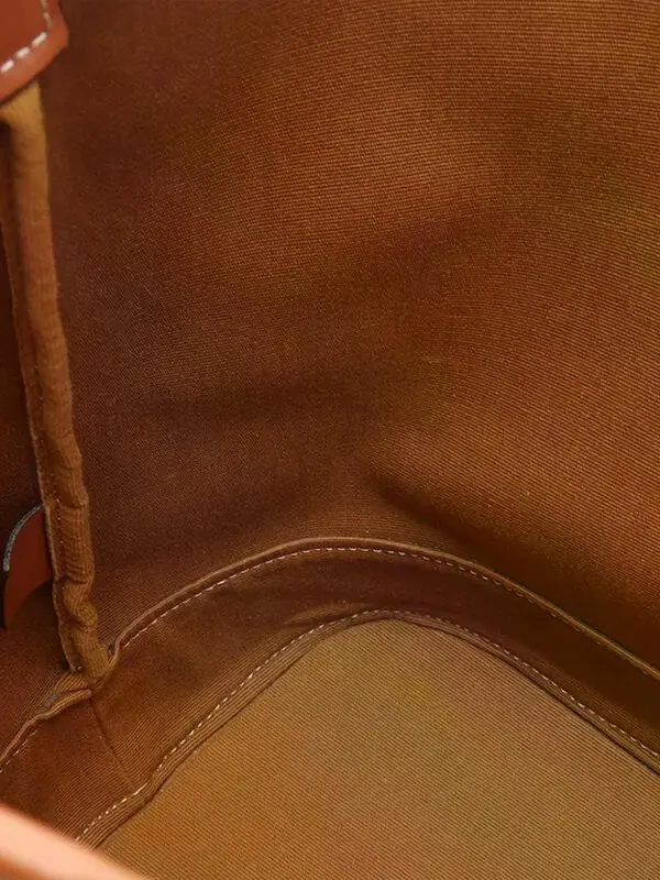 Celine 2010-2026 Medium Triomphe Coated Canvas Bucket Bag