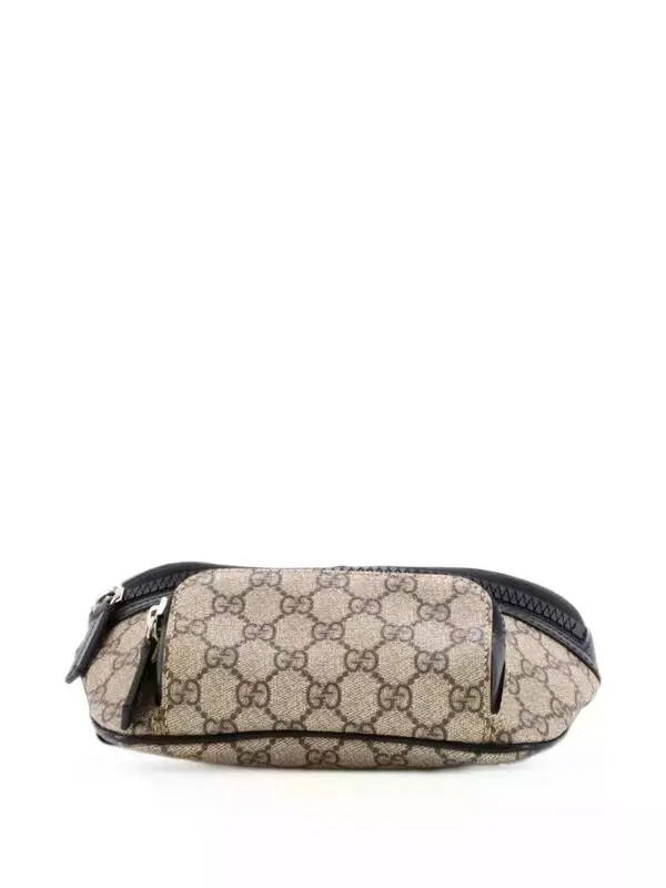 Gucci Eden Waist Bag Gg Coated Canvas Medium Belt Bag